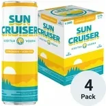 Sun Cruiser Lemonade + Iced Tea Vodka 4 Pack – Wine Palace