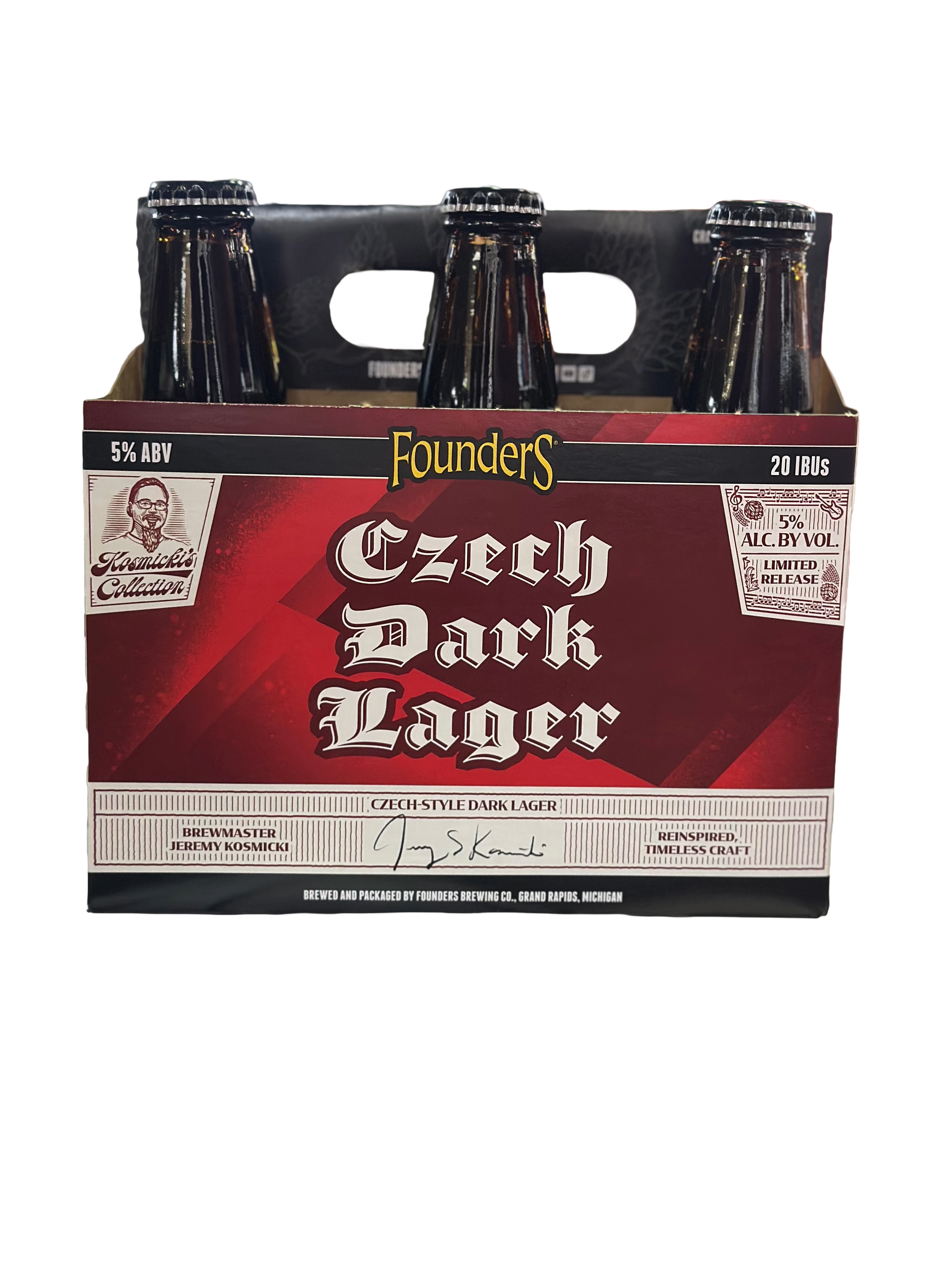 Founders Czech Dark Style Lager - Wine Palace
