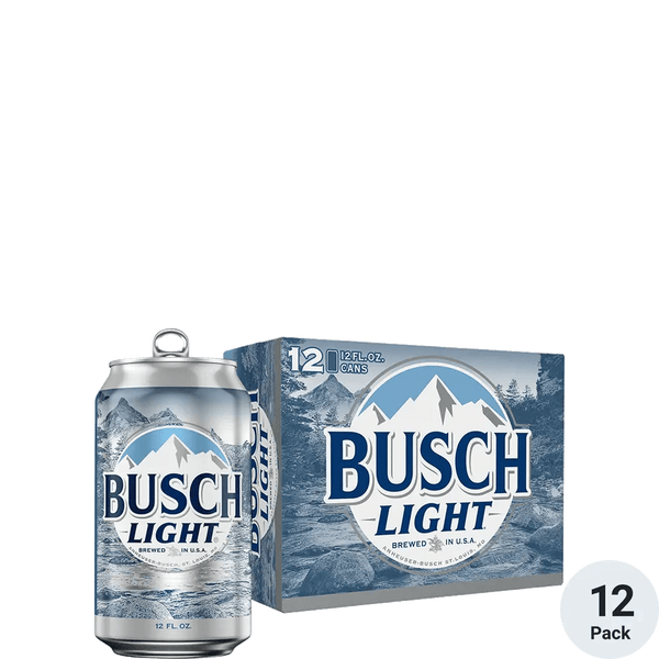 Busch Light 16 oz 12 Pack – Wine Palace