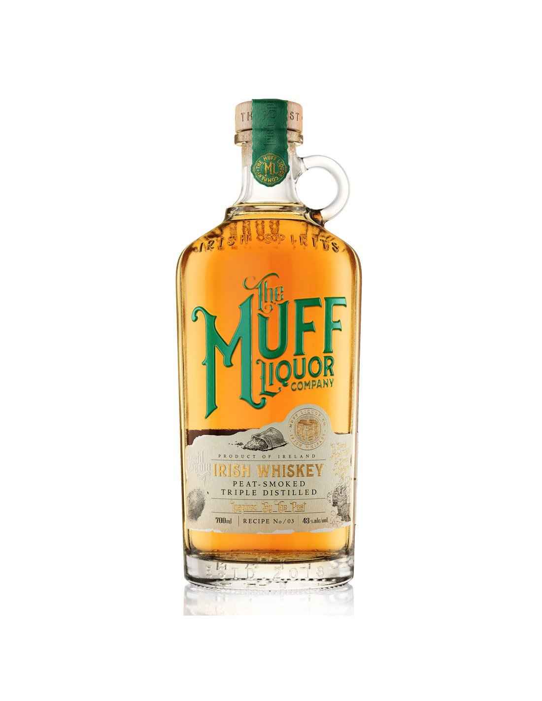 Muff Liquor Company Irish Whiskey Peat Smoked Triple Distilled – Wine ...