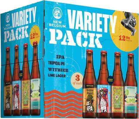 New Belgium IPA Variety Pack 12Pack 12oz Bottles – Wine Palace