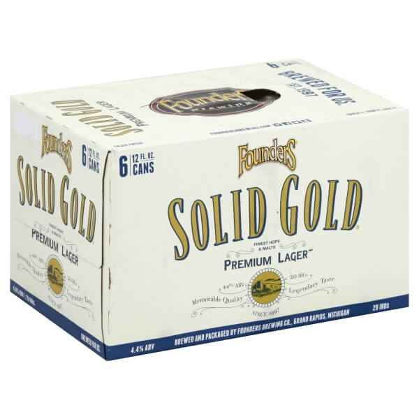 Founders Solid Gold Premium Lager – Wine Palace