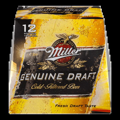 Miller Brewing Co. Genuine Draft – Wine Palace