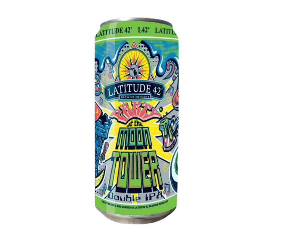 Latitude 42 Party At The Moon Tower Double Ipa 4-pack – Wine Palace